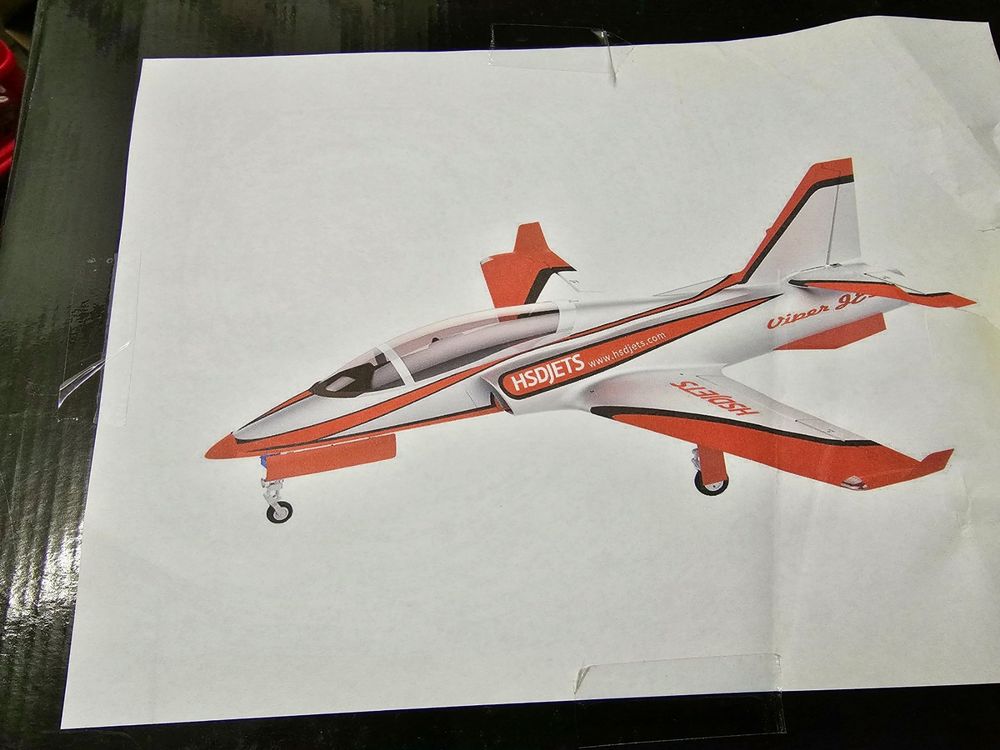 HSD Viper Jet 75mm EDF PNP neu und originalverpackt (Neu und ...