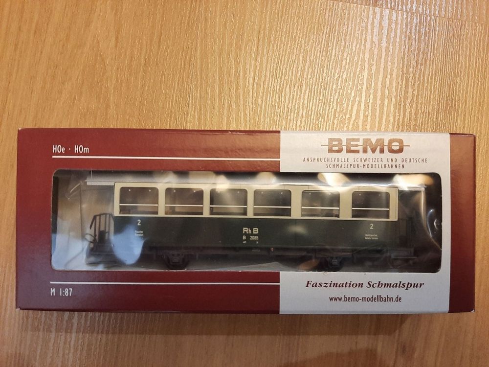 Bemo 3233 110 RhB B 2085 Zweiachser (Neu und originalverpackt) in Illhart für CHF 51 – mit ...