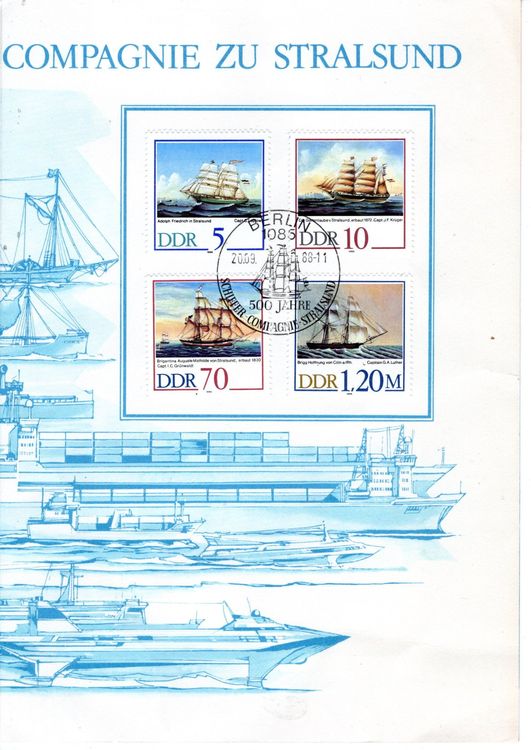 DDR ETB 2/1988, Kat. 11 € (1) (Gebraucht) in Grellingen für CHF 1 – mit Lieferung auf Ricardo kaufen