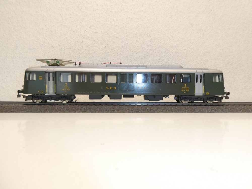 Triebwagen SBB 1435 RBe 4/4 Lokomotive HO Eigenbau (Gebraucht) in ...