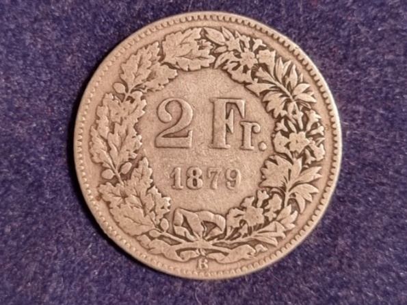 2 Franken 1879 | Kaufen auf Ricardo