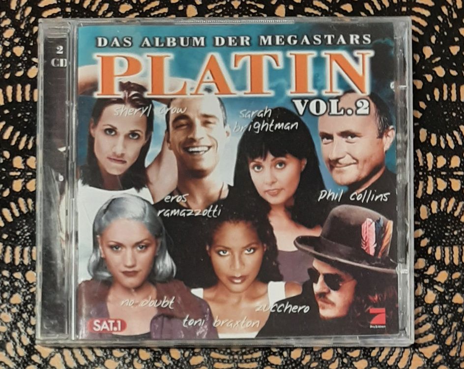 Platin Vol.2 - Album der Megastars, 2CD Hit Sampler 1997 (Gebraucht) in ...