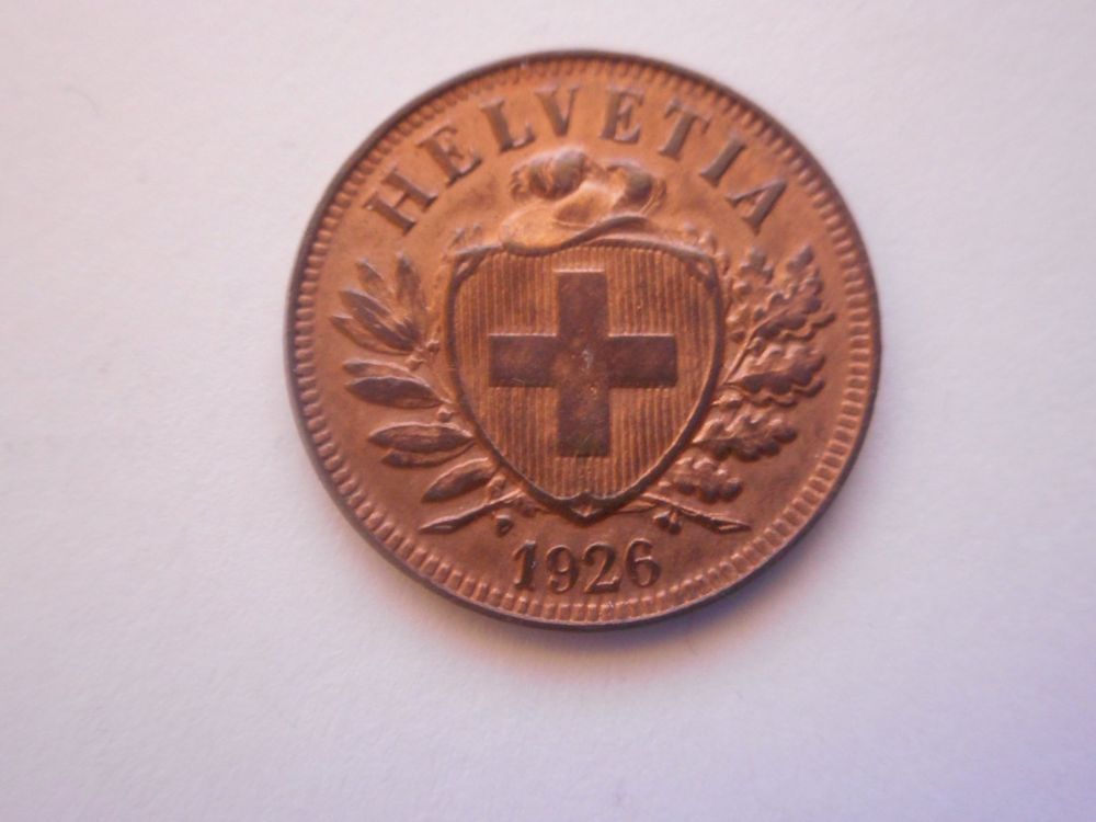 2 Rp. 1926 -unz (Neu (gemäss Beschreibung)) in Kriegstetten für CHF 9 – mit Lieferung auf ...