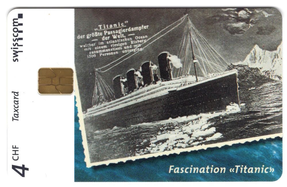 4 CHF Titanic - seltene Chip Sponsoren Taxcard (Neu (gemäss Beschreibung)) in Eglisau für CHF 3 ...