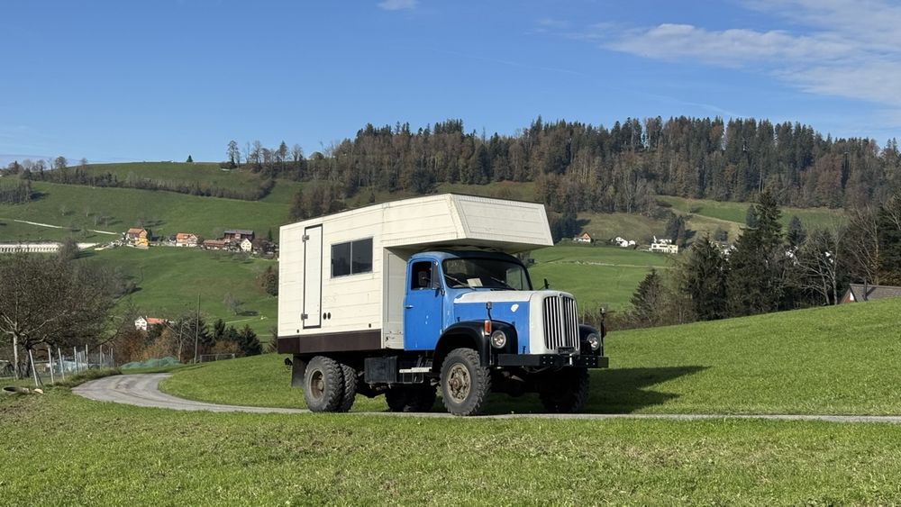 Saurer / Berna 2DM Wohnmobil (Gebraucht) in Rehetobel für CHF 5000 – nur Abholung auf Ricardo kaufen