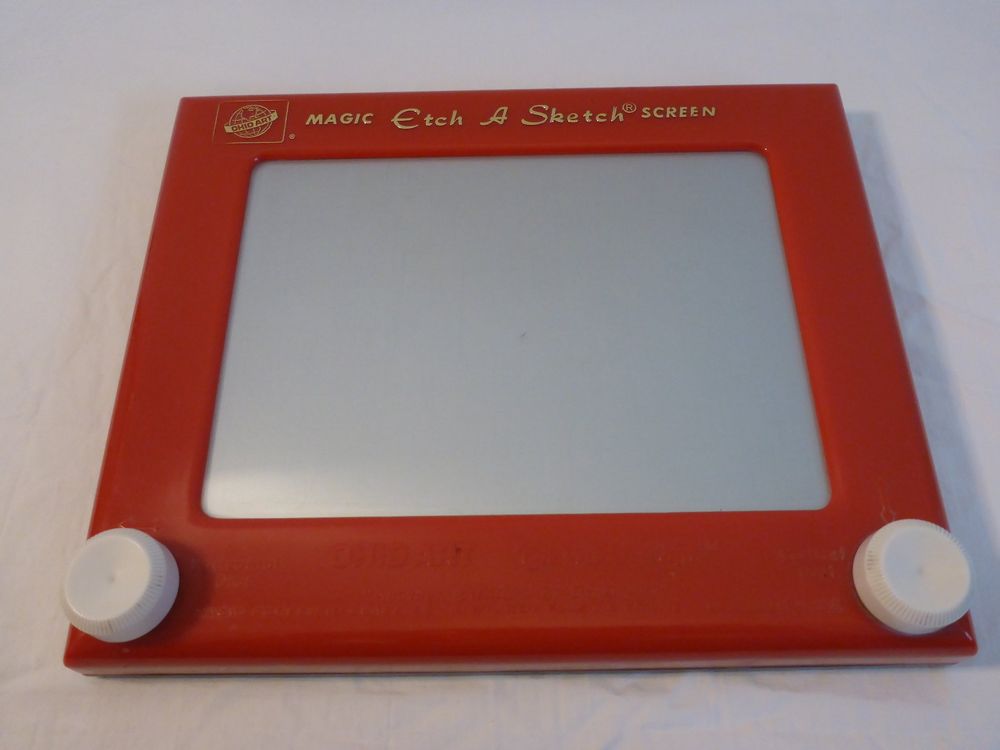 Magic Etch A Sketch Screen von Ohio Art (Gebraucht) in für CHF 8 – mit ...
