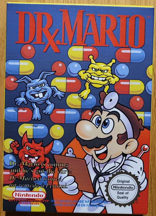 NES Dr. Mario (Original-Modul mit Repro- und Schutzhülle) | Kaufen auf ...