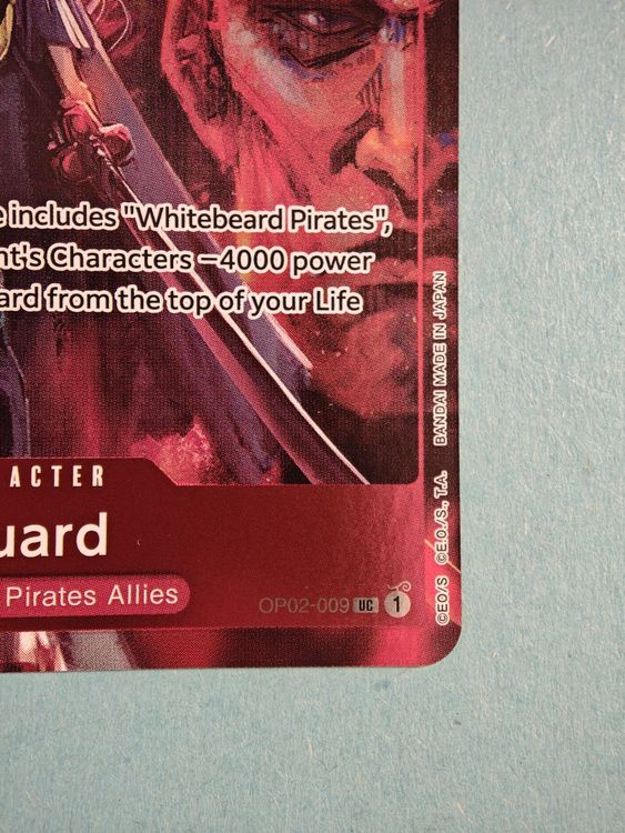 Squard OP02-009 Alternate art one piece card English (Neu (gemäss ...