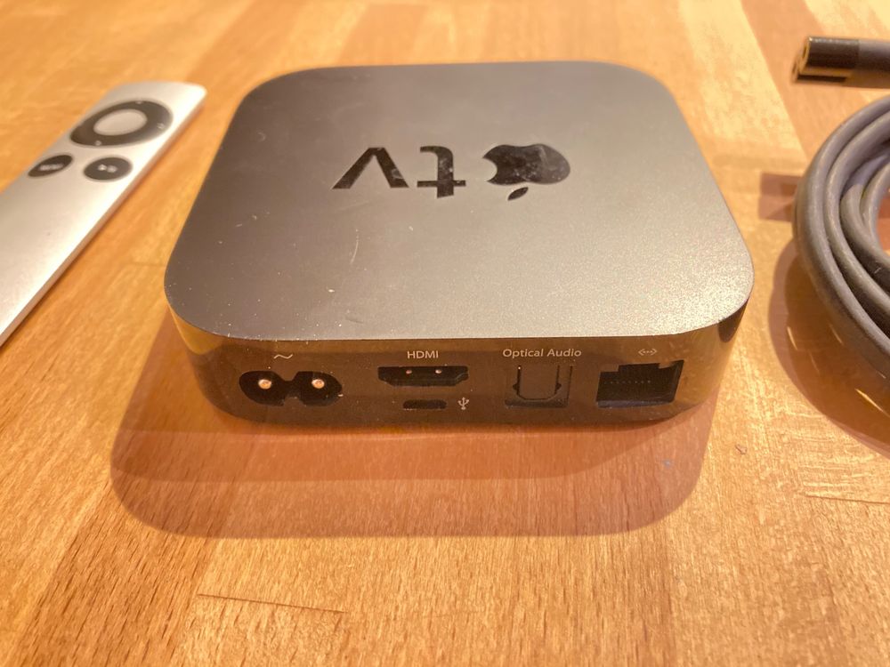 Apple TV Box Gen 3 mit Fernbedienung und Stromkabel (Gebraucht) in ...