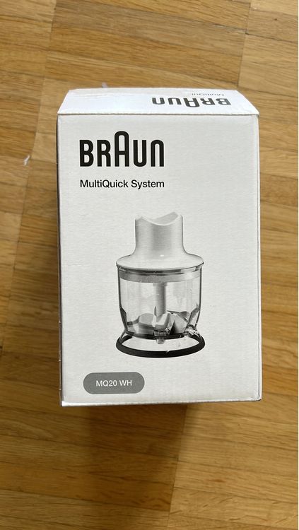 Braun MultiQuick System MQ20 WH - Zerkleinerer Aufsatz (Neu und ...