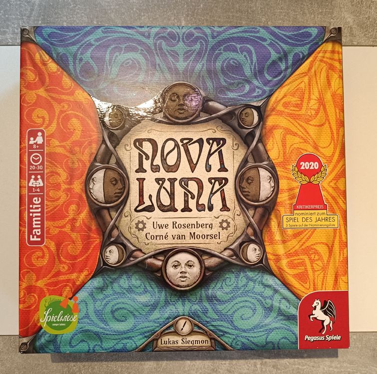 Nova Luna Brettspiel (Gebraucht) in Arbon für CHF 9 – mit Lieferung auf Ricardo kaufen