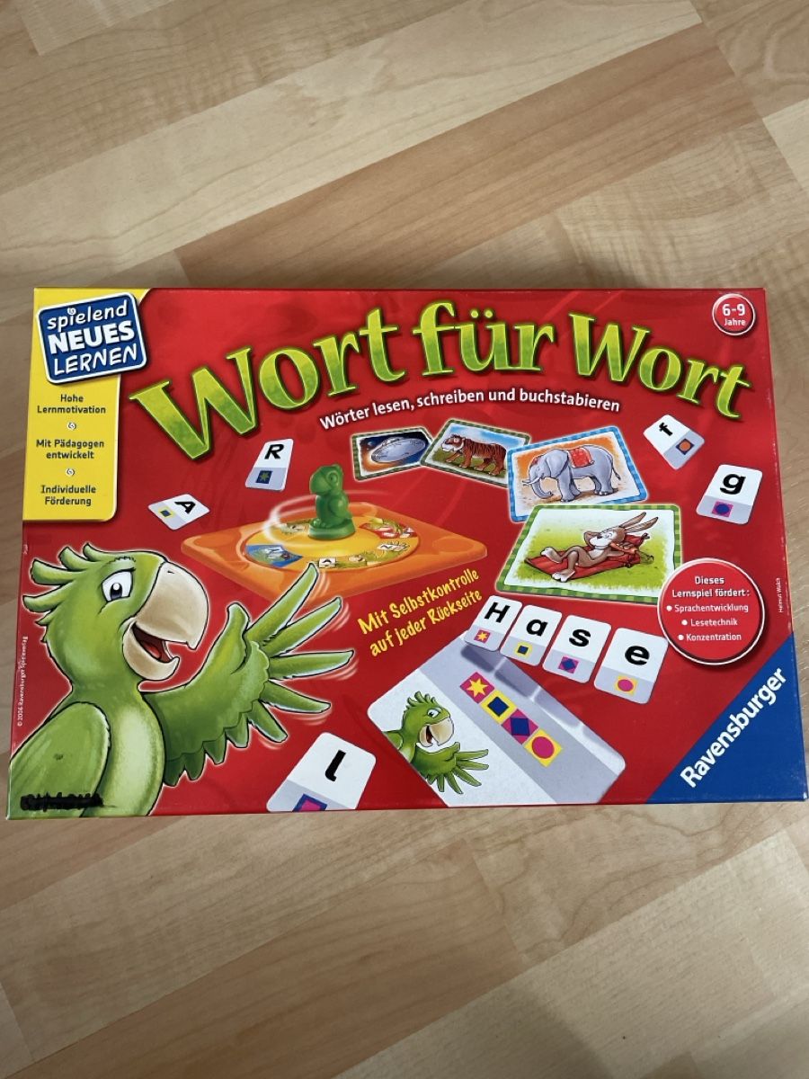 Wort für Wort Spiel - Wörter lesen,schreiben und buchstabien (Gebraucht ...