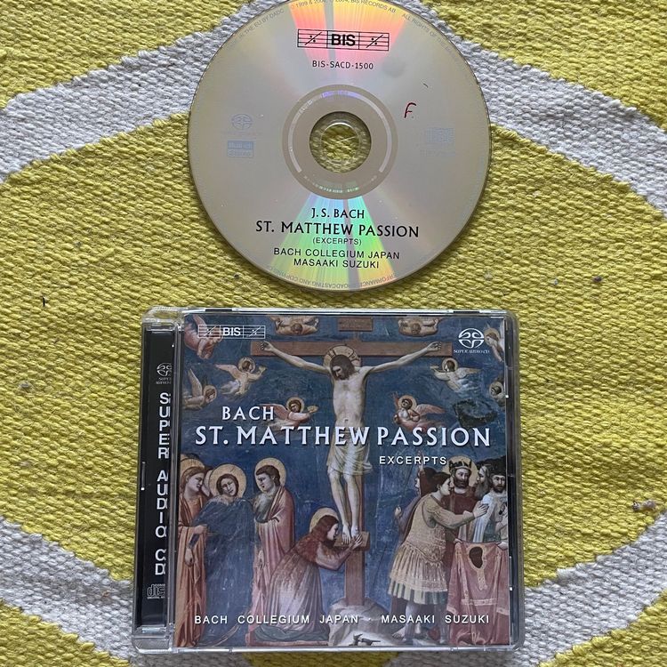 BACH-SACD AUDIO ST.MATTHEW PASSION (Gebraucht) in für CHF 4.9 – mit ...