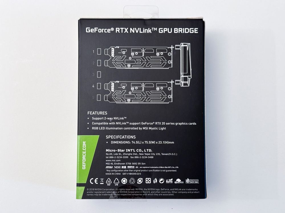 GeForce RTX NVLink GPU Bridge | Kaufen auf Ricardo