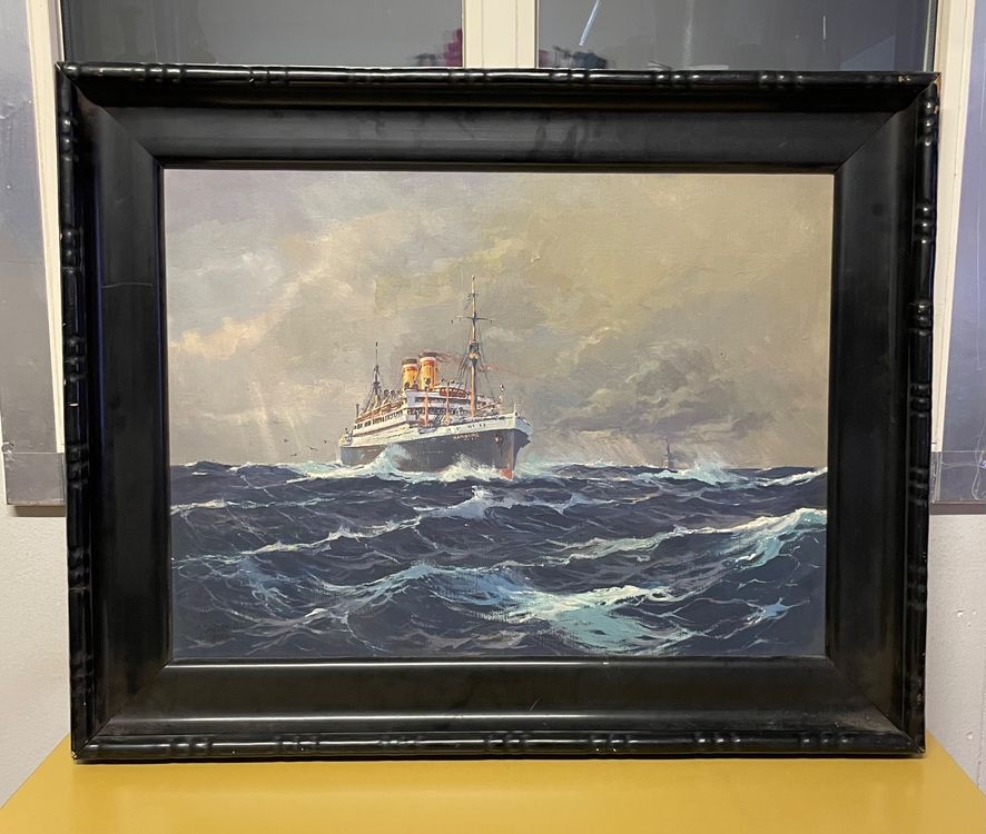 Original gemalte signirte Bild Meer (Gebraucht) in Schlieren für CHF 462 – mit Lieferung auf ...