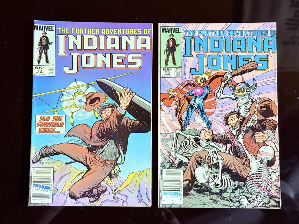 2 Indiana Jones Comics Marvel Nr.32/33 Top /english | Kaufen auf Ricardo