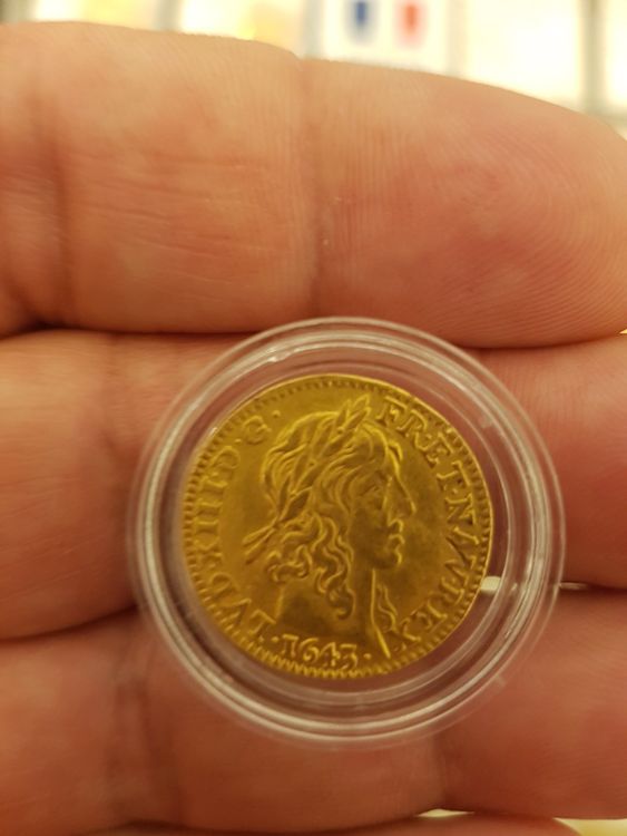 RARE LOUIS XIII Demi Louis 1643 A Paris (D'occasion) à pour CHF 1400 ...