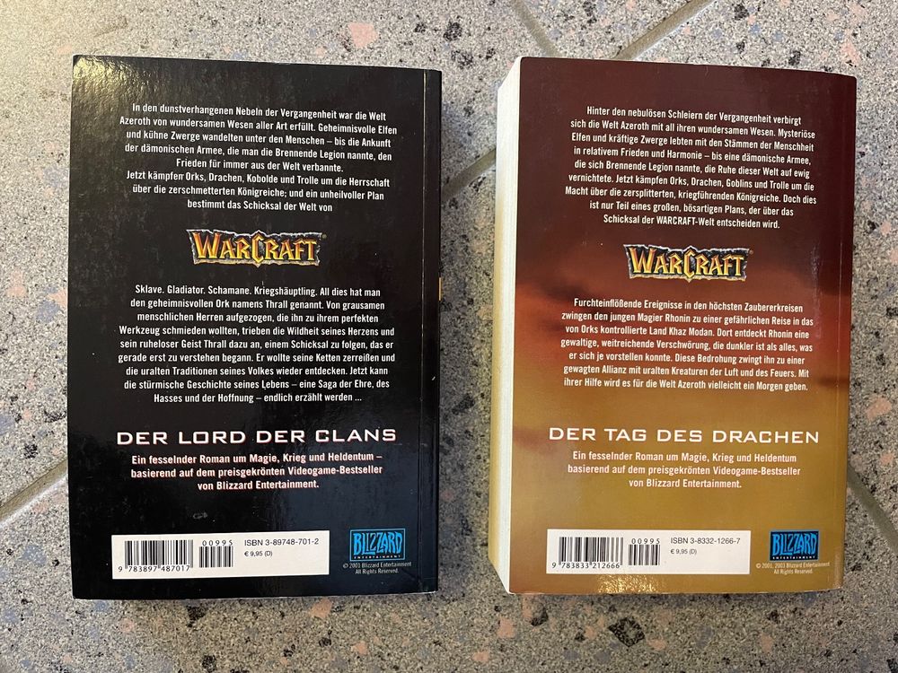 Warcraft Romanbücher 1&2 | Kaufen auf Ricardo