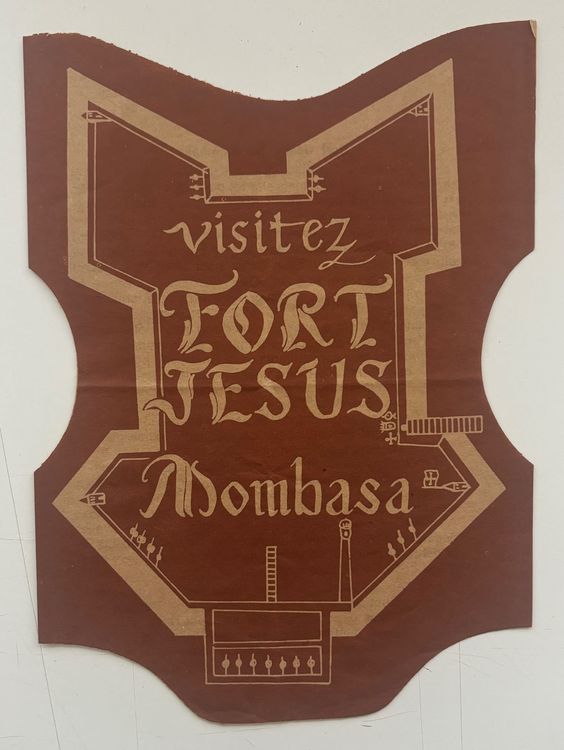Brochure Vintage Visitez Fort Jesus Mombasa | Kaufen auf Ricardo