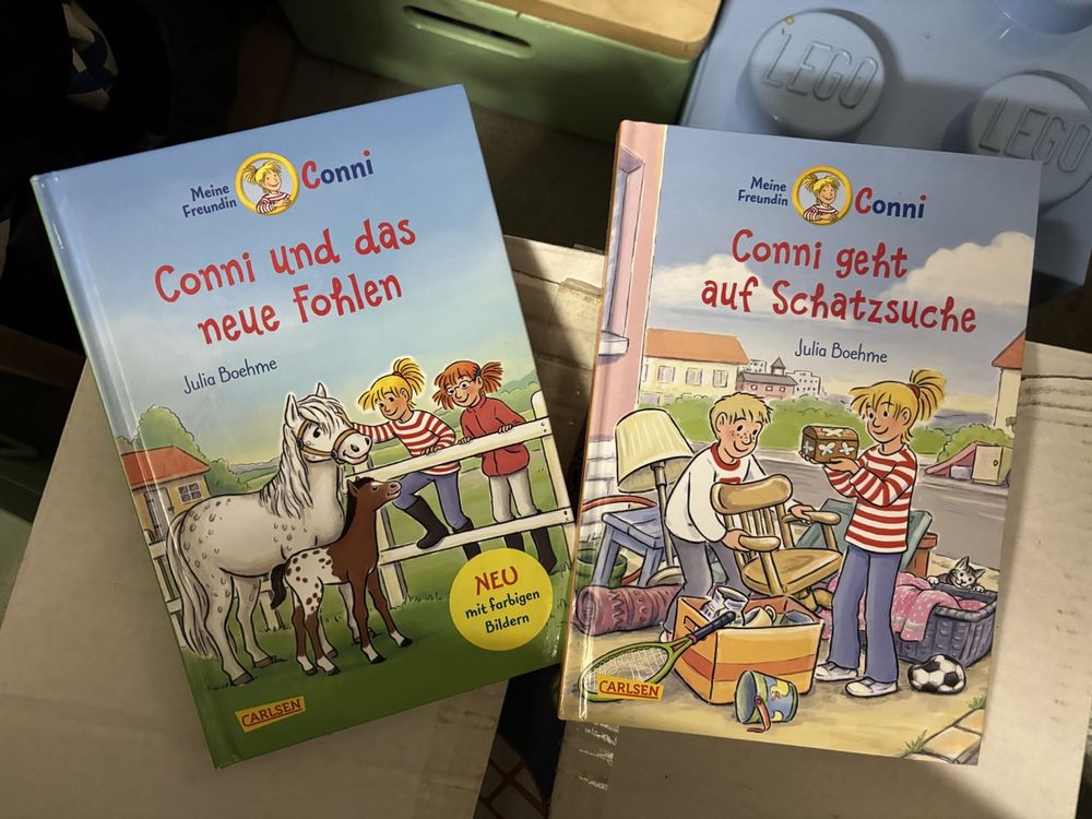 Conni Bücher Set: "Conni und das neue Fohlen" & Schatzsuche (Gebraucht ...