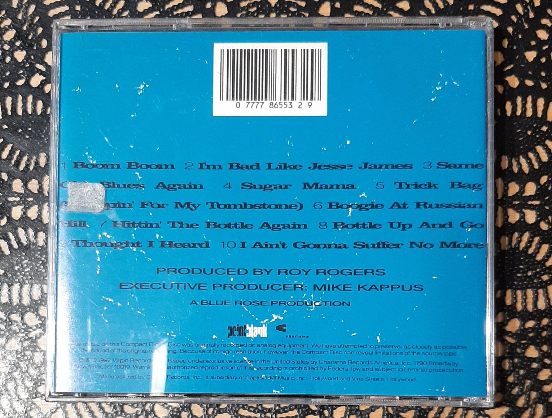 John Lee Hooker - Boom Boom, USA Blues CD Album 1992 (Gebraucht) in ...