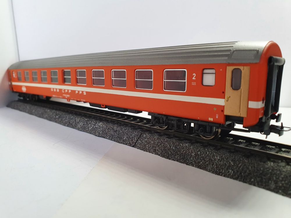 SBB Reisezugwagen Bm 21-70 / Orange / 1:87/ KK / Liliput | Kaufen auf ...