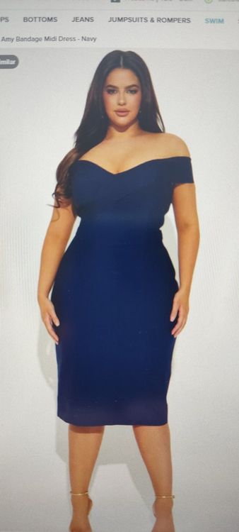 Dress - FashionNova - NEW - XL - Amy Bandage Midi Dress | Kaufen auf ...