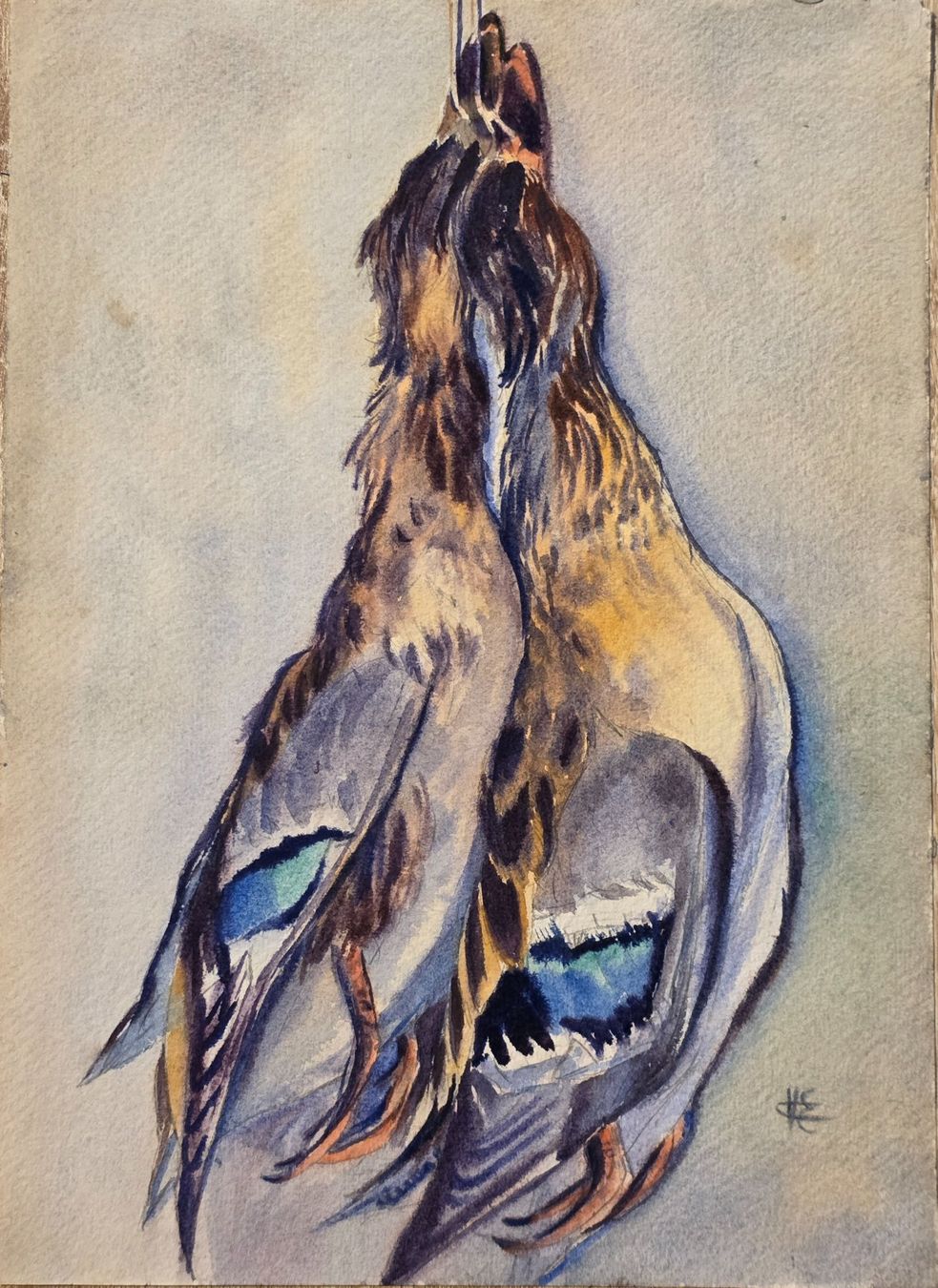 Aquarell Clara Vogelsang Eymann (35×25) 40 % seines Wertes (Gebraucht ...