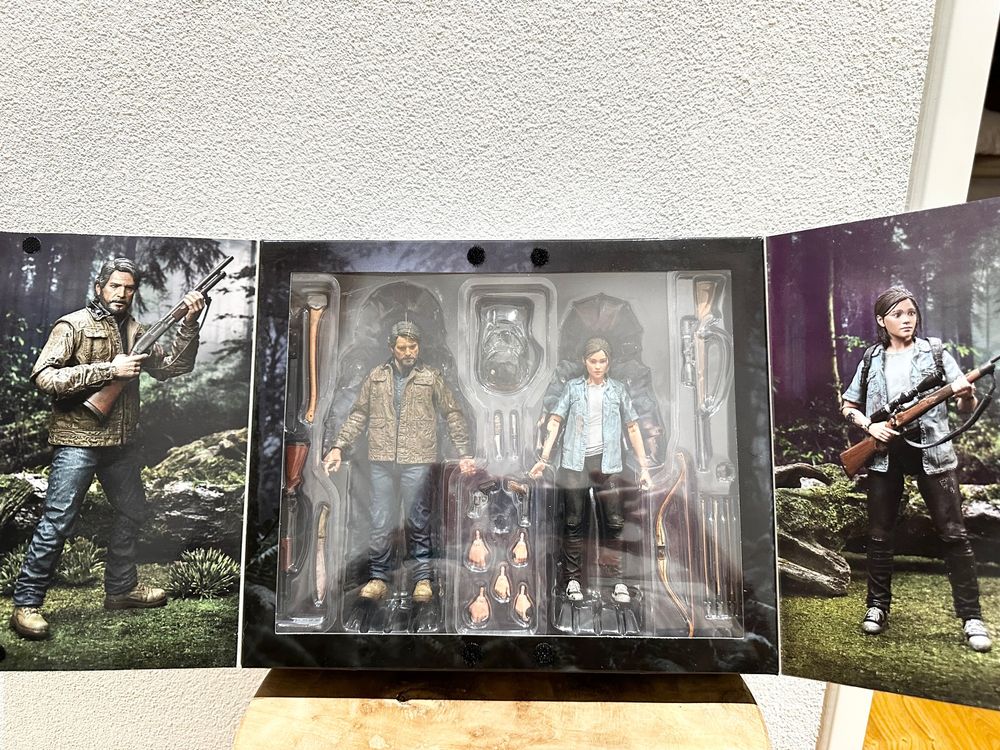 NECA NEU THE LAST OF US PART 2 JOEL ELLIE 2-PACK selten (Neu und originalverpackt) in Baar für ...