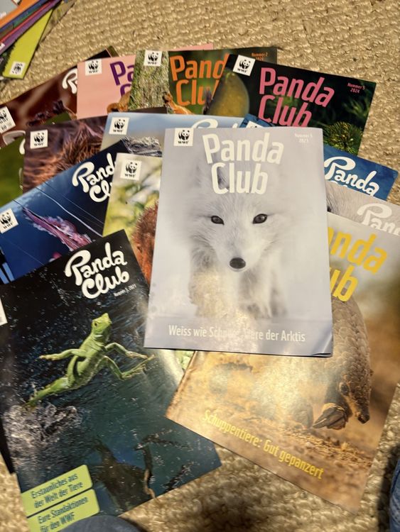 WWF Panda Club Magazine, diverse Ausgaben, Top Zustand! (Gebraucht) in ...