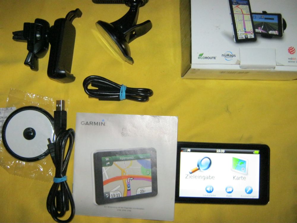 Garmin Nüvi 3790T, kostenloses lebenslanges Kartenupdate (Gebraucht) in ...