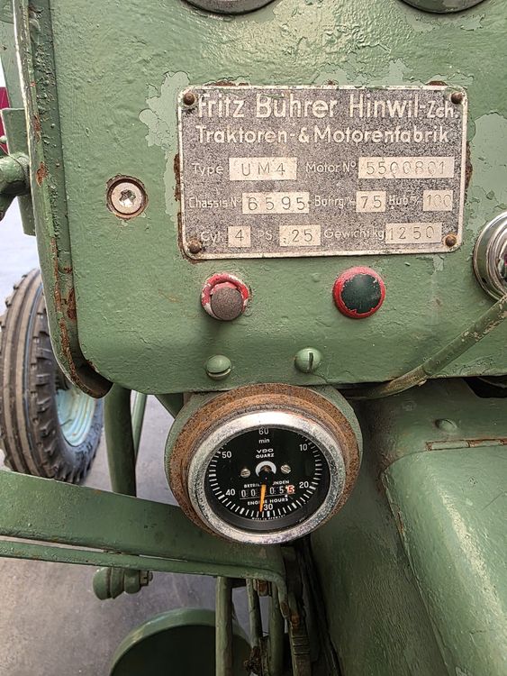Bührer UM4 (Gebraucht) in Mosnang für CHF 1990 – nur Abholung auf ...