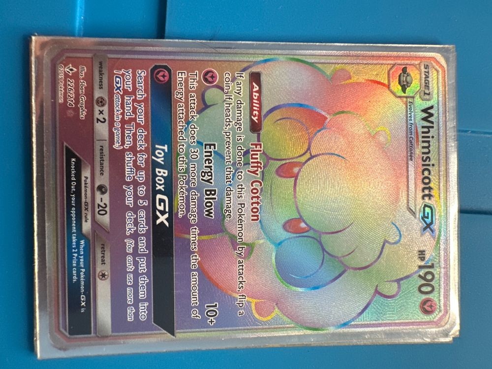 Pokemon Secret Rainbow Card Whimsicott | Kaufen auf Ricardo