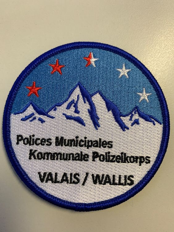 POLIZEI BADGE KOMMUNALE POLIZEIKORPS WALLIS (D'occasion) à Baden pour ...