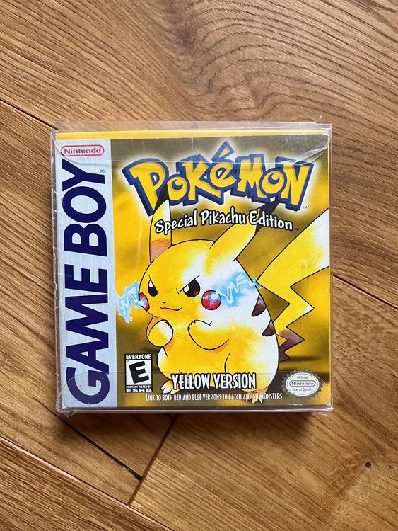 Pokemon - Yellow Edition - GameBoy - USA | OVP / IN BOX (Gebraucht) in ...