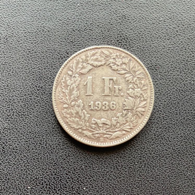 1 Franken 1936 (Gebraucht) in Meilen für CHF 7.5 – mit Lieferung auf Ricardo kaufen
