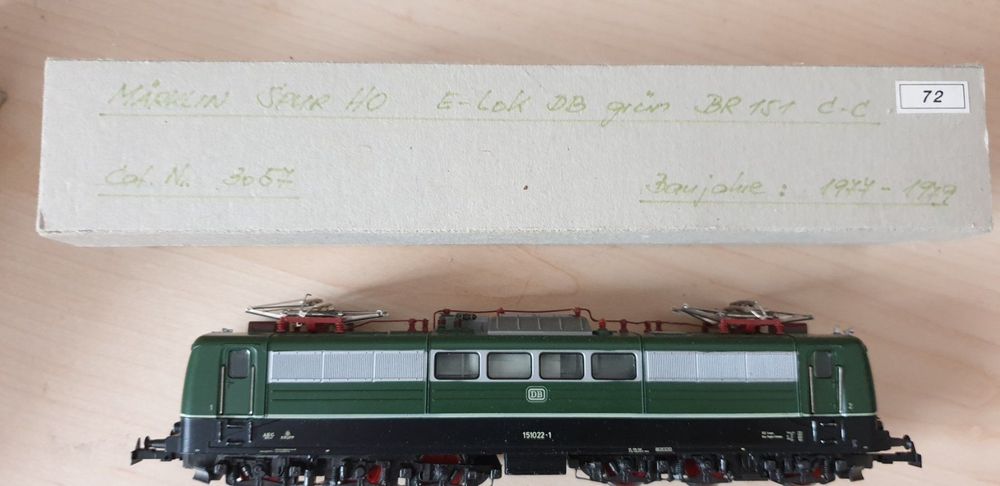 Märklin 3057 E-Lok BR 151 Digital | Kaufen auf Ricardo