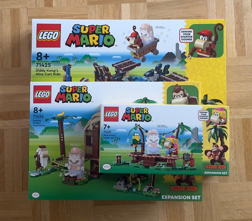 Lego Super Mario Donkey Kong Set 71421 71424 71425 | Kaufen auf Ricardo