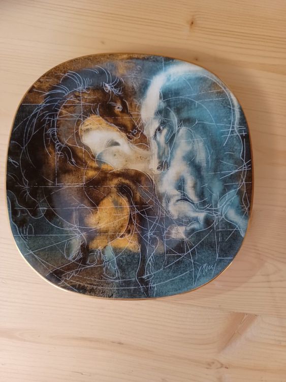 Hans Erni, Rosenthal Porzellan, 6 Teller, Pferde (Neuf (Voir description)) à Thun. pour CHF 60 ...