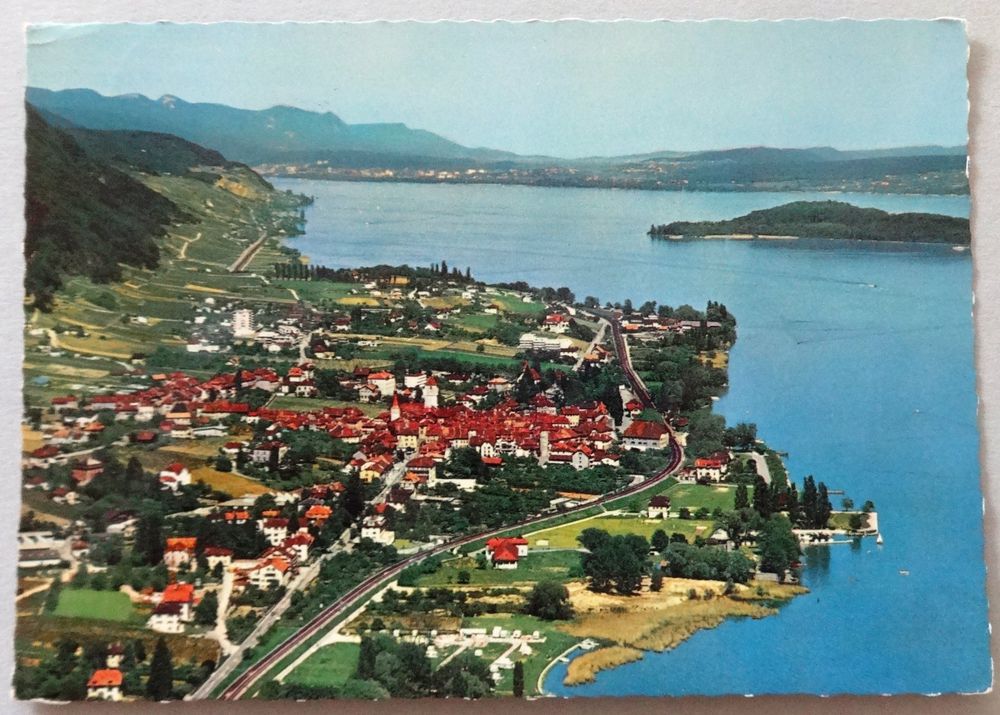 La Neuveville, Ile de St. Pierre, Lac de Bienne (Defekt) in Fétigny für ...
