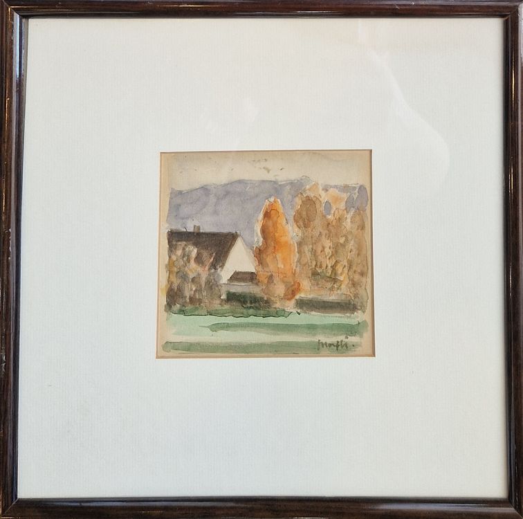 aquarelle signée Walter Mafli | Kaufen auf Ricardo