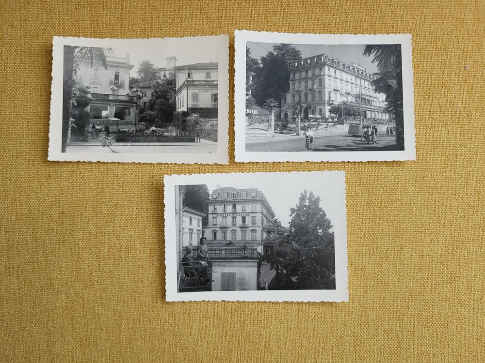 3 SW-Fotos Hotel Splendide Lugano c1950 (Gebraucht) in Emmenbrücke für ...