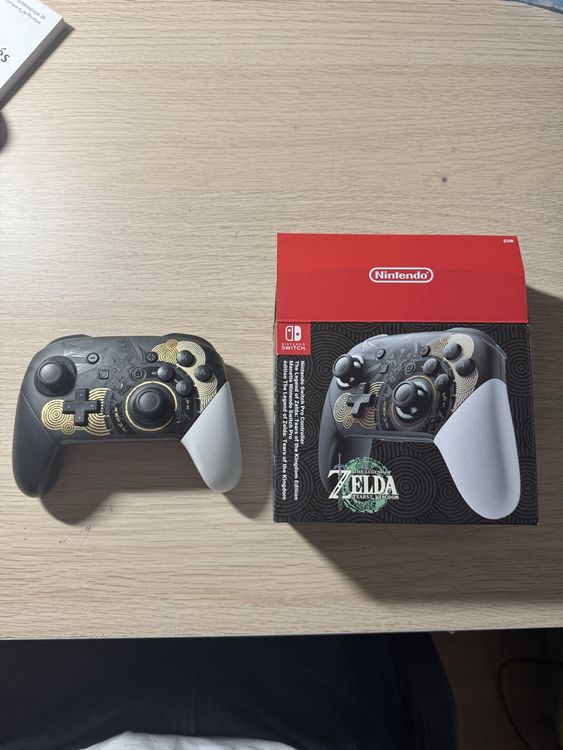Zelda (tears of the Kingdom )Nintendo switch Pro controller (Neu ...