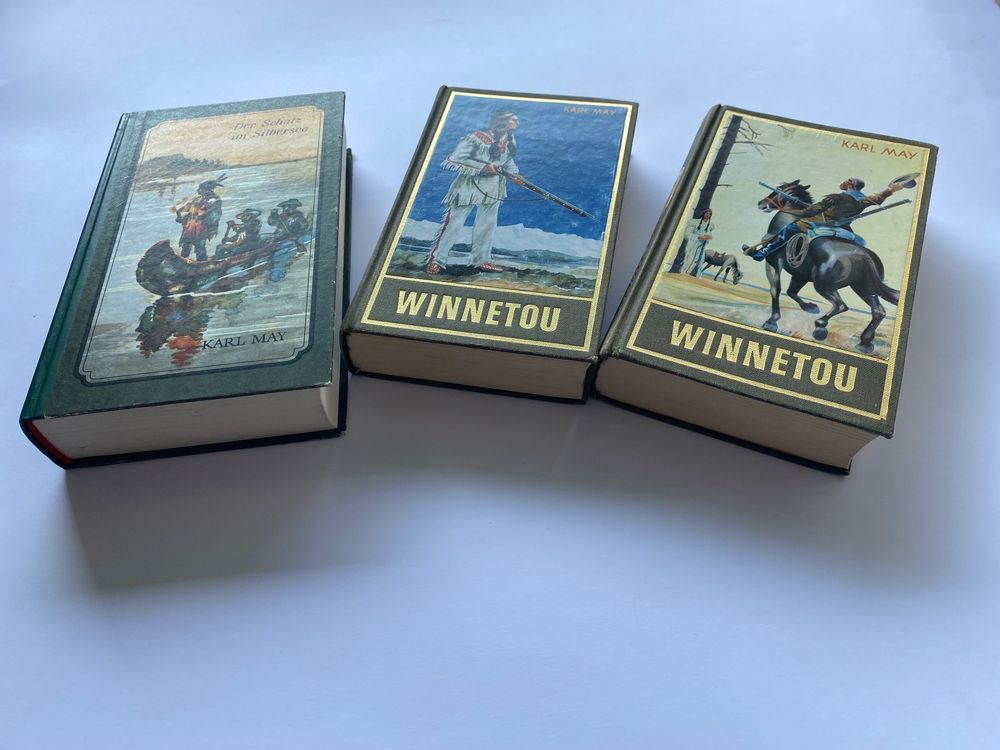 WINNETOU I & II .Karl May. Western. 3 Bände. (Gebraucht) in Zürich für ...