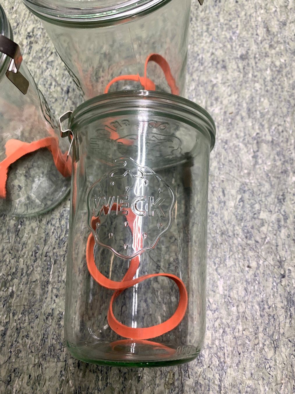3 Weck Gläser à 1 Liter, Glas, Einkochgläser (Gebraucht) in Rickenbach ...