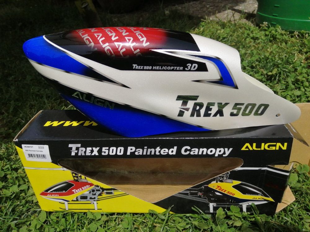 T-Rex 500 Canopy, neu, orginal align (Neu und originalverpackt) in ...