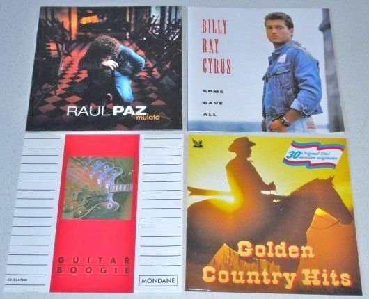 4CD's - Raul Paz, Billy Ray Cyrus, Johnny Cash, Jerry Reed, | Kaufen ...