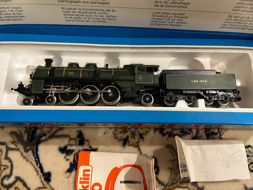 Märklin 3092 Dampflok 3673 BR S 3/6 der K.Bay.Sts.B in OVP (Gebraucht ...