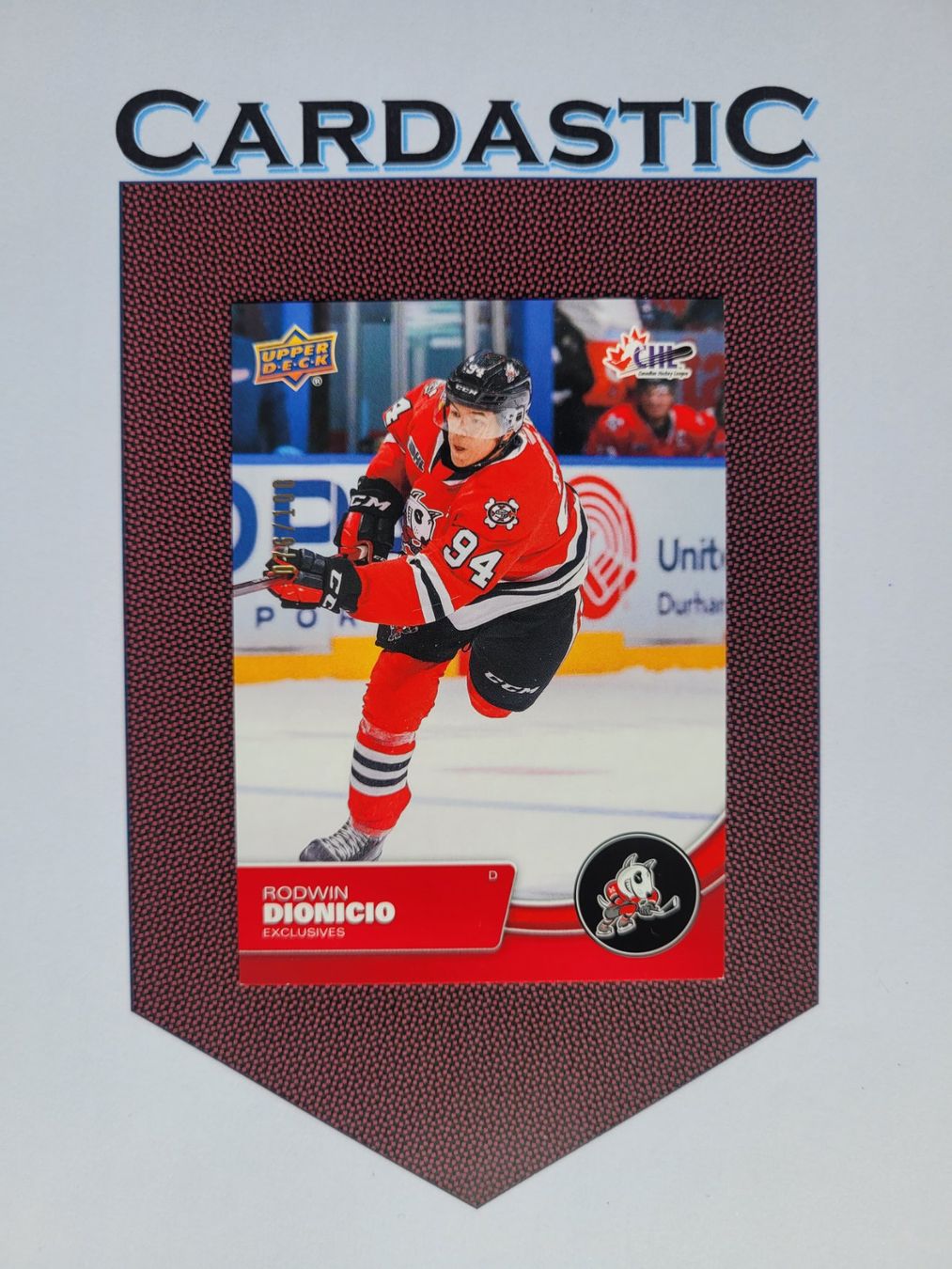 Rodwin Dionico 2021-22 CHL Red 76/100 HC Biel-Bienne (Gebraucht) in ...