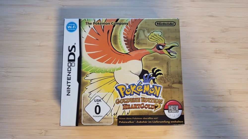 Pokemon Goldene Edition Heartgold OVP Nintendo DS (Gebraucht) in Stadel ...